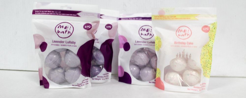 4 PACKS OF ME! BATH 6 PIECE BATH BOMBS.