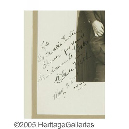 1931 Babe Ruth & Wife Claire Signed Photo PSA 1931 Babe Ruth & His Wife ...