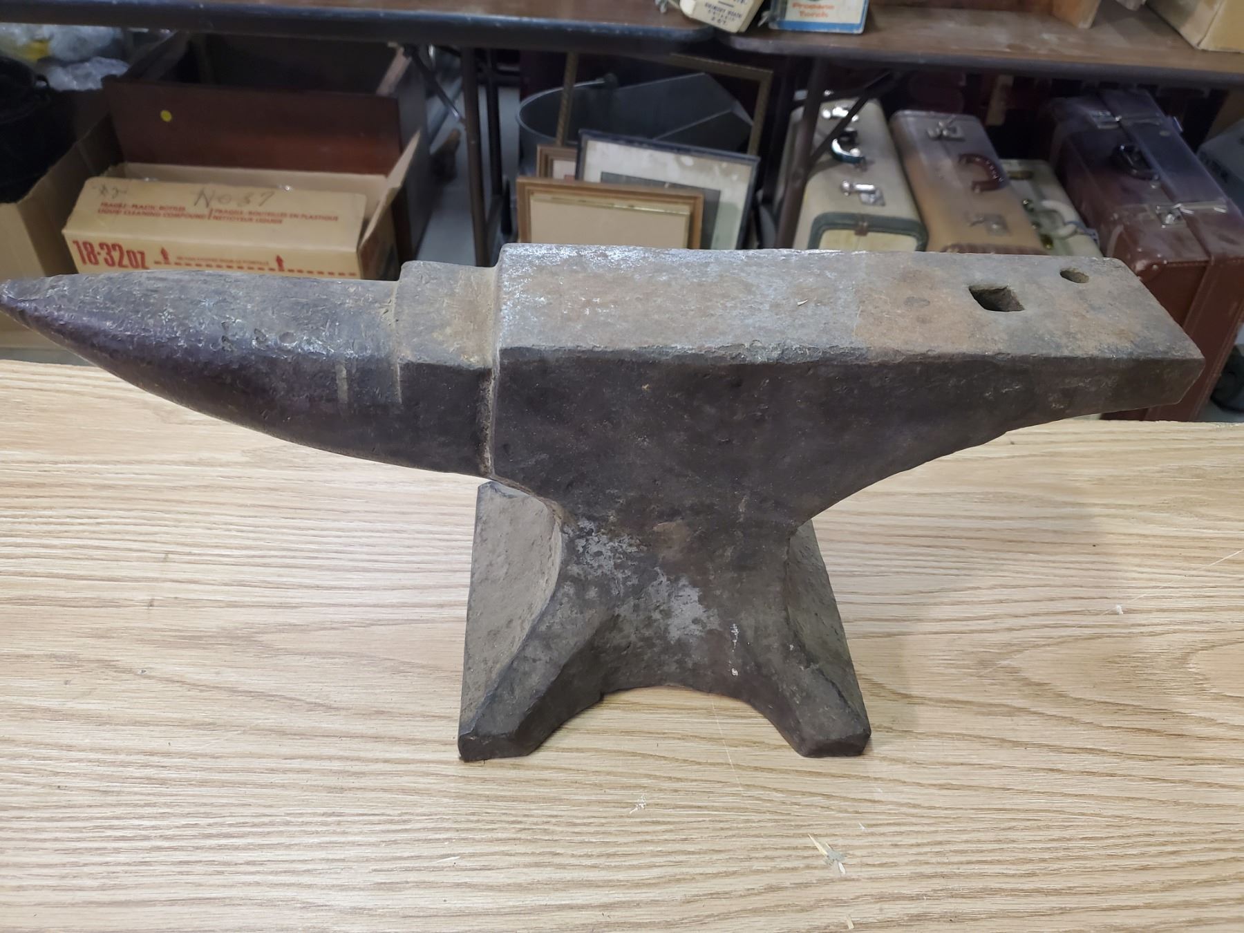ANVIL (APPROX 80 LBS) 20 X 3.25 X 9" Best - Made in England, Very Nice ...