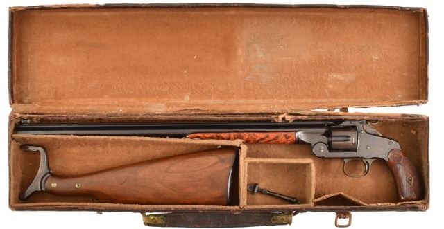 Cased Smith & Wesson Model 320 Revolving Rifle