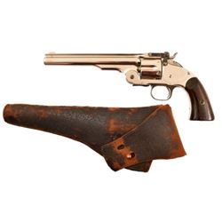 U.S. Marked S&W Schofield Revolver & Holster