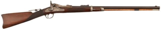 Engraved US Springfield Officers Rifle