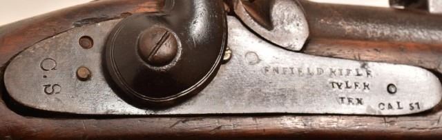 Rare Confederate Tyler Texas Enfield Rifle
