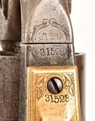 Engraved Colt Model 1860 Army .44
