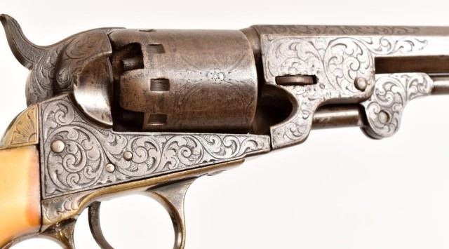 Manhattan Factory Engraved Navy Revolver