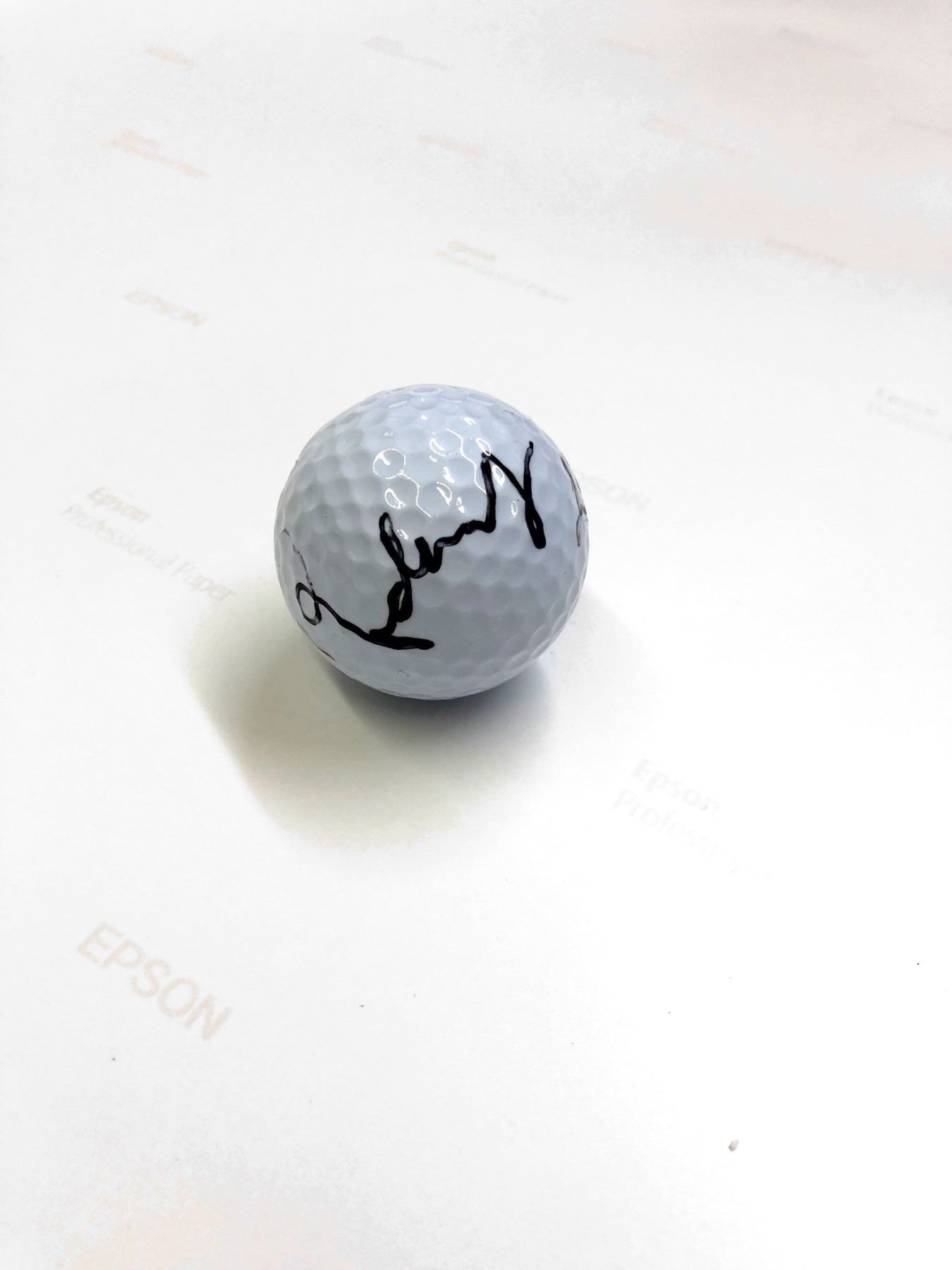 Signed Rodney Dangerfield Golf Ball (Caddyshack, 1980 Movie)