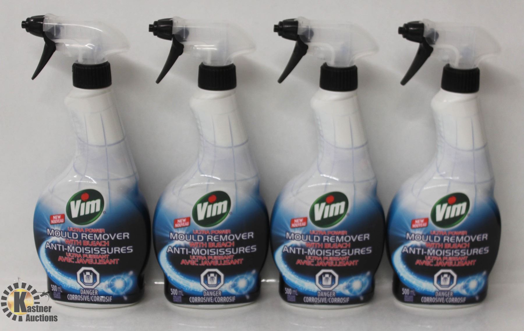 5 BOTTLES OF VIM ULTRA POWER MOULD REMOVER