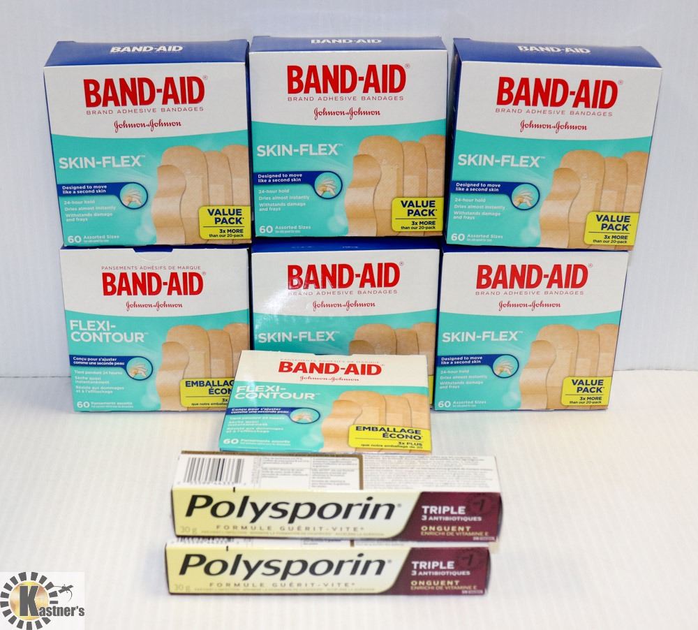 BAG OF ASSORTED BANDAIDS - ON CHOICE