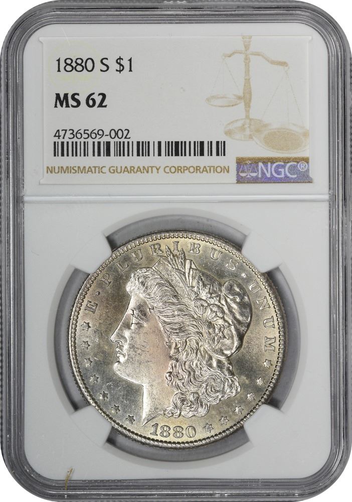 Complete Certified Morgan Dollar Set