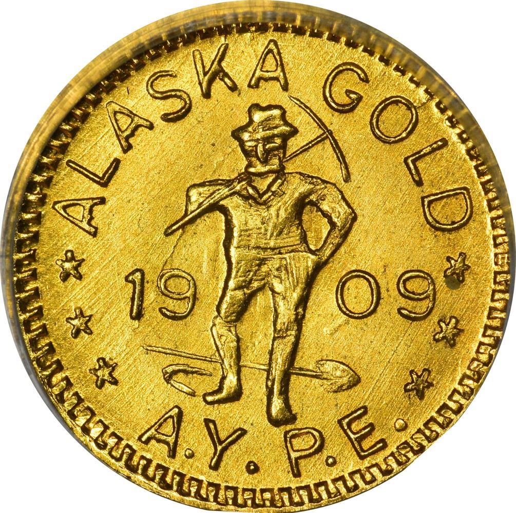Alaska. Hart’s Coins of the Golden West. Alaska Yukon Pacific ...