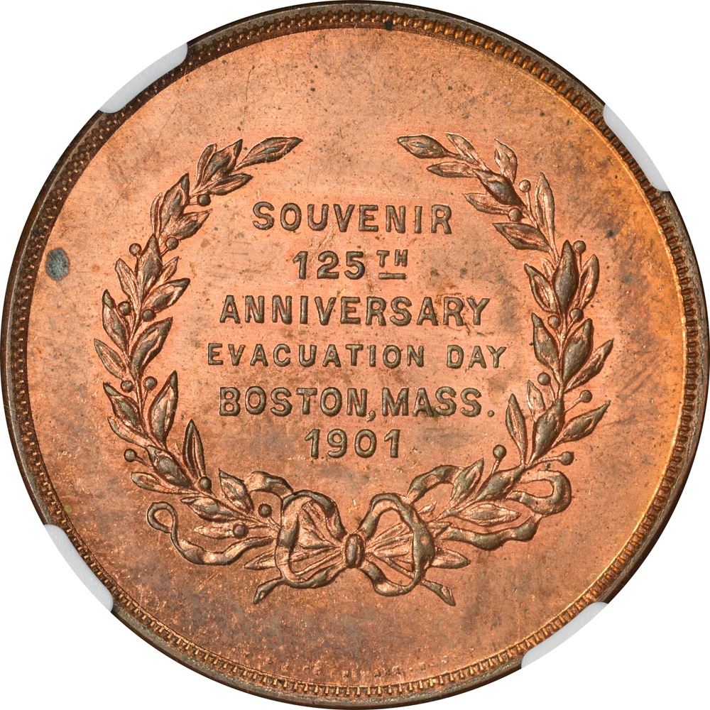 So-Called Dollar. 1901 HK-131. 125th Anniversary Evacuation of Boston ...