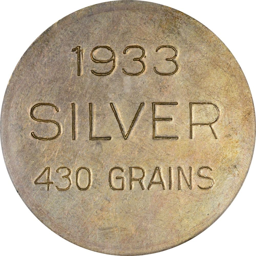 Colorado. Denver. 1933 Pedley-Ryan So-Called Dollar. HK-825. Silver ...