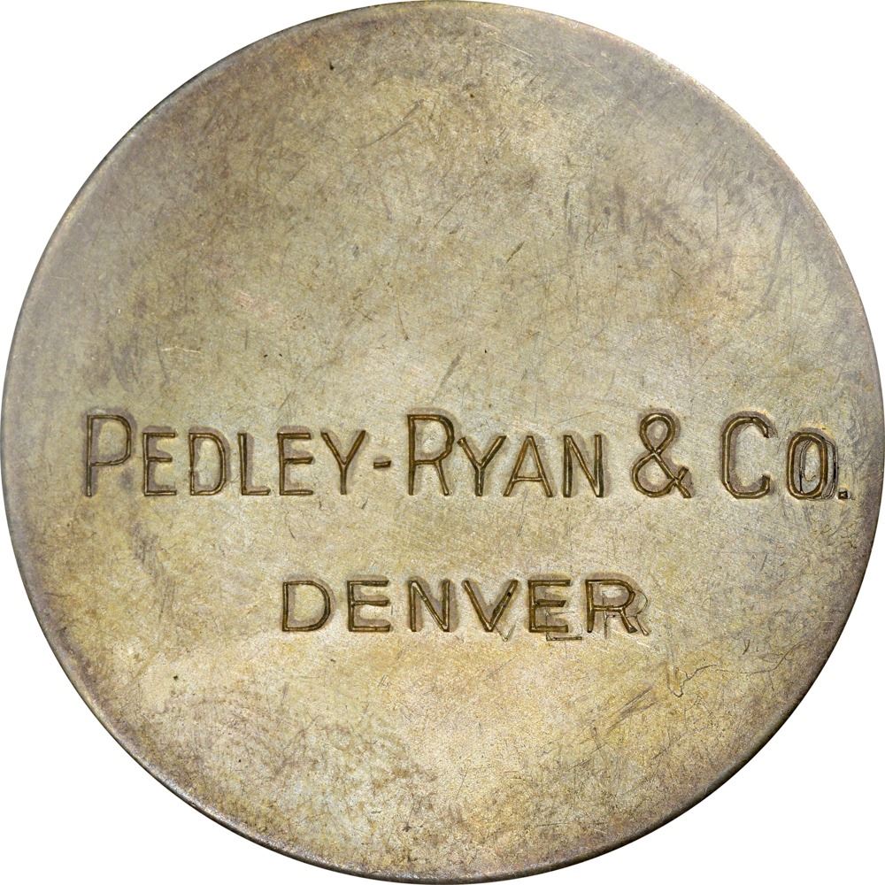 Colorado. Denver. 1933 Pedley-Ryan So-Called Dollar. HK-825. Silver ...
