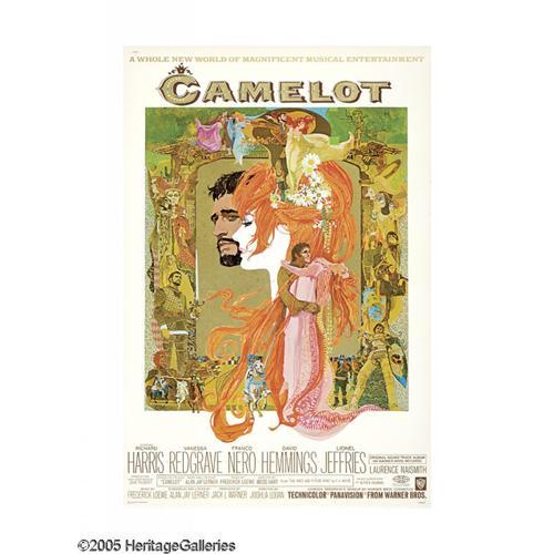 Camelot (Warner Brothers, 1966). Roadshow Poster (40" X Camelot (Warner ...