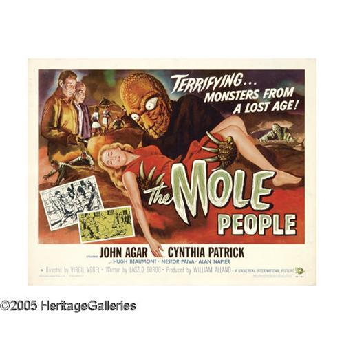 The Mole People.(Universal International, 1956). Half S The Mole People ...