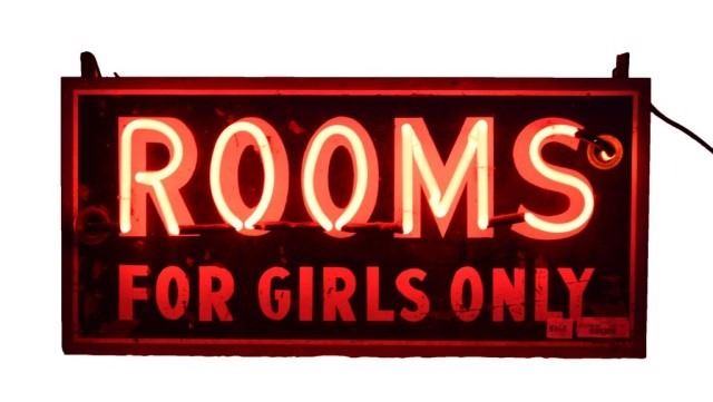 Room For Girls Only Neon Sign
