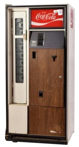 Vintage 1970's Coca Cola Vending Machine