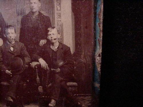BILLY THE KID & HIS GANG TIN TYPE