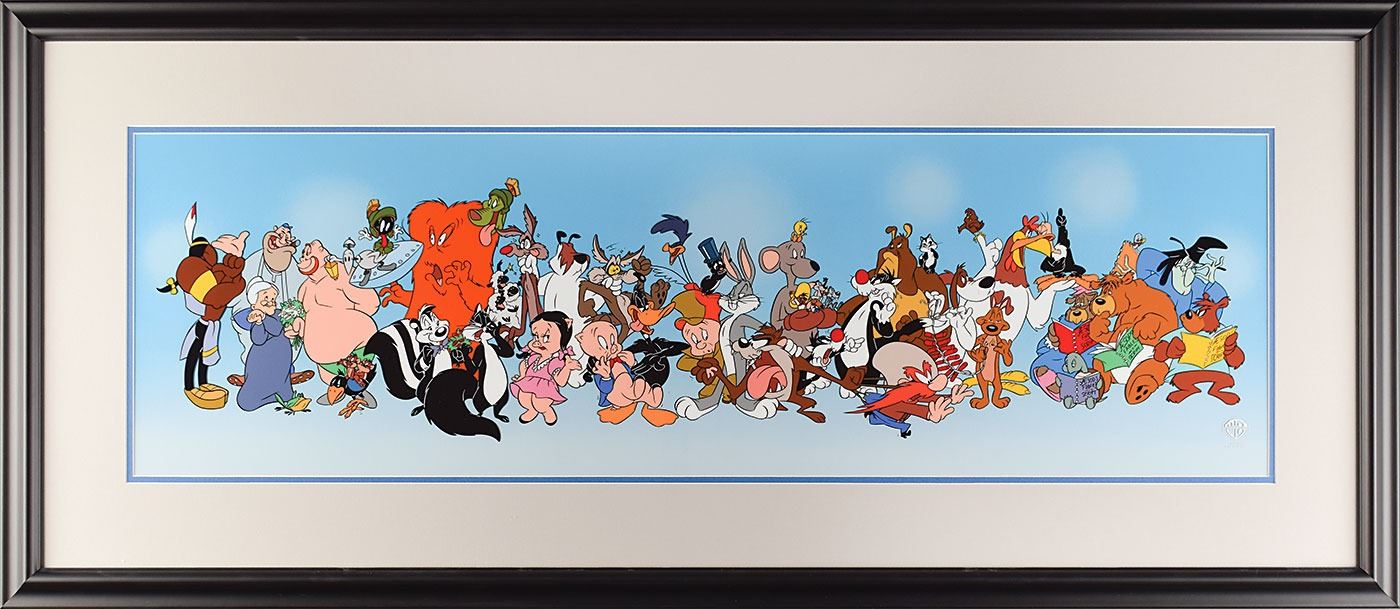 Looney Tunes characters limited edition sericel from Warner Bros ...