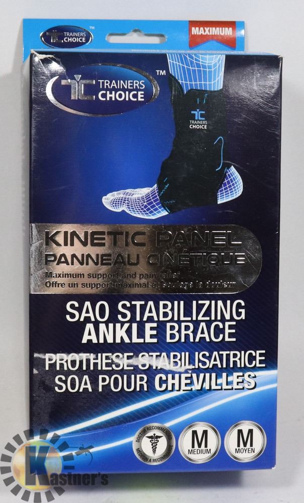 KINETIC PANEL SAO STABILIZING ANKLE BRACE.