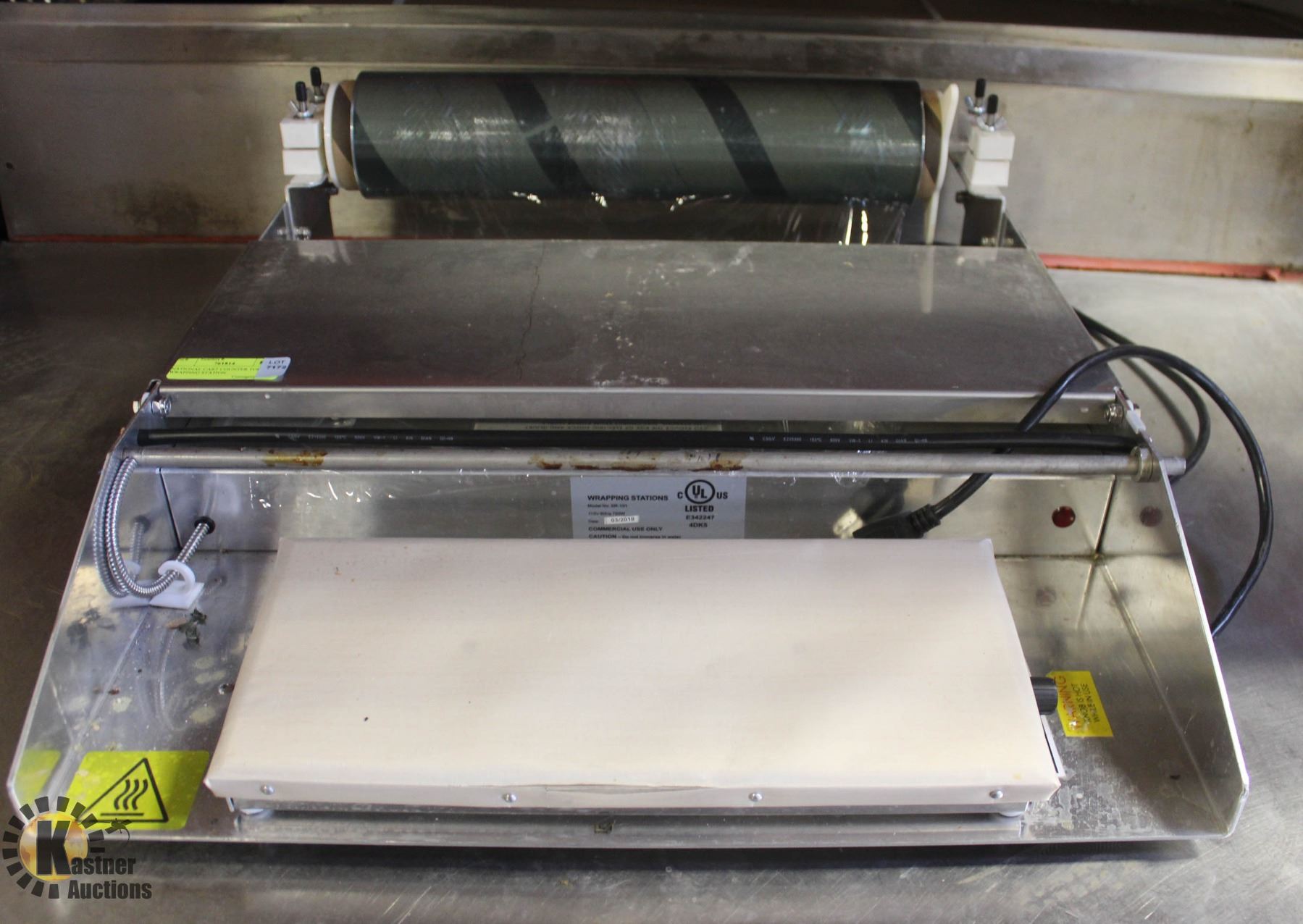 NATIONAL CART COUNTER TOP WRAPPING STATION