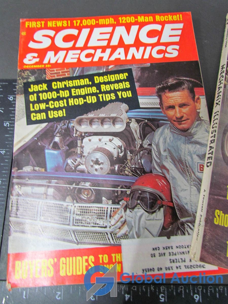 Vintage Mechanic Illustrated Magazines