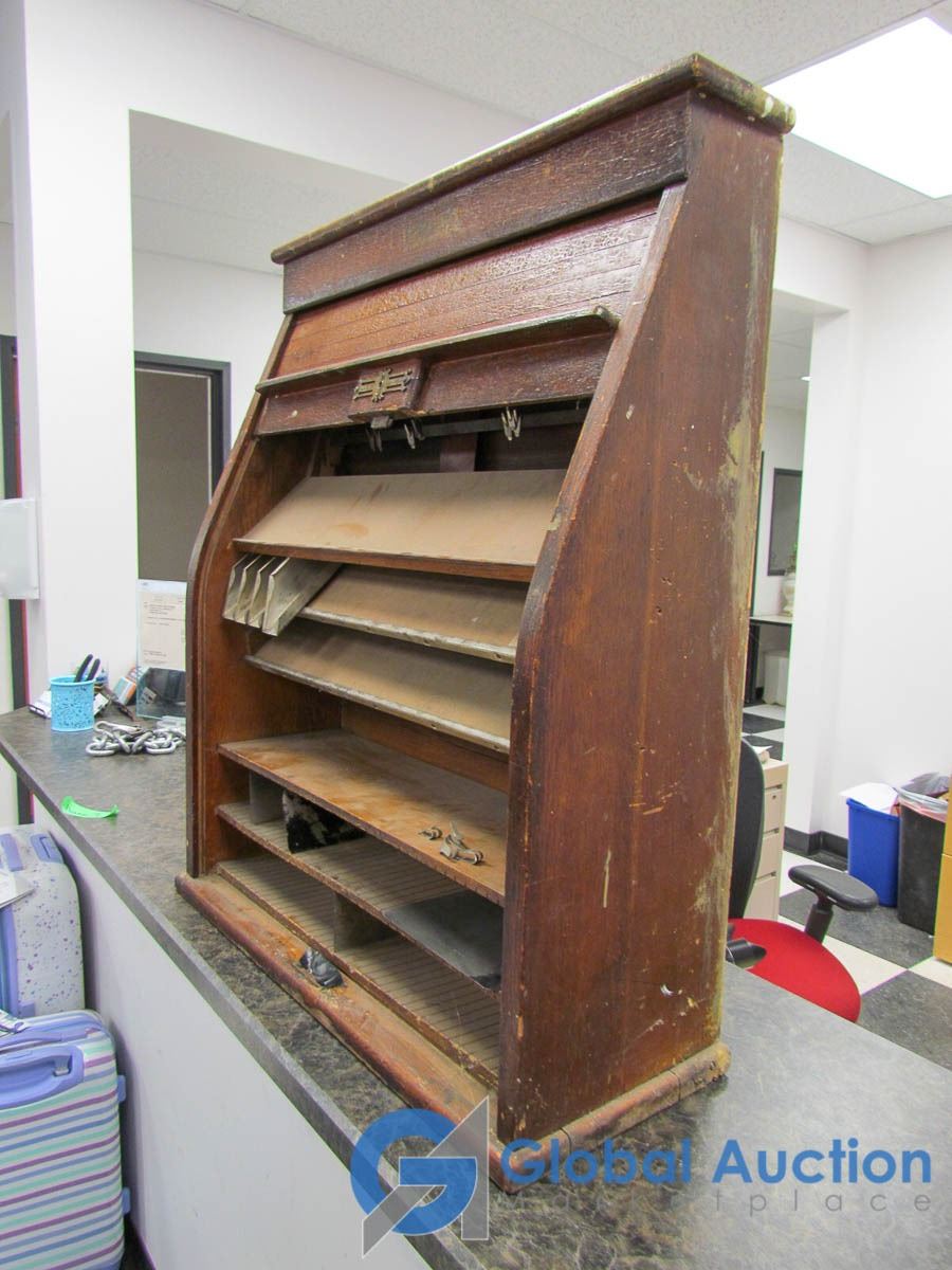 Canadian National Railway Keys National Ticket Case Company Cabinet