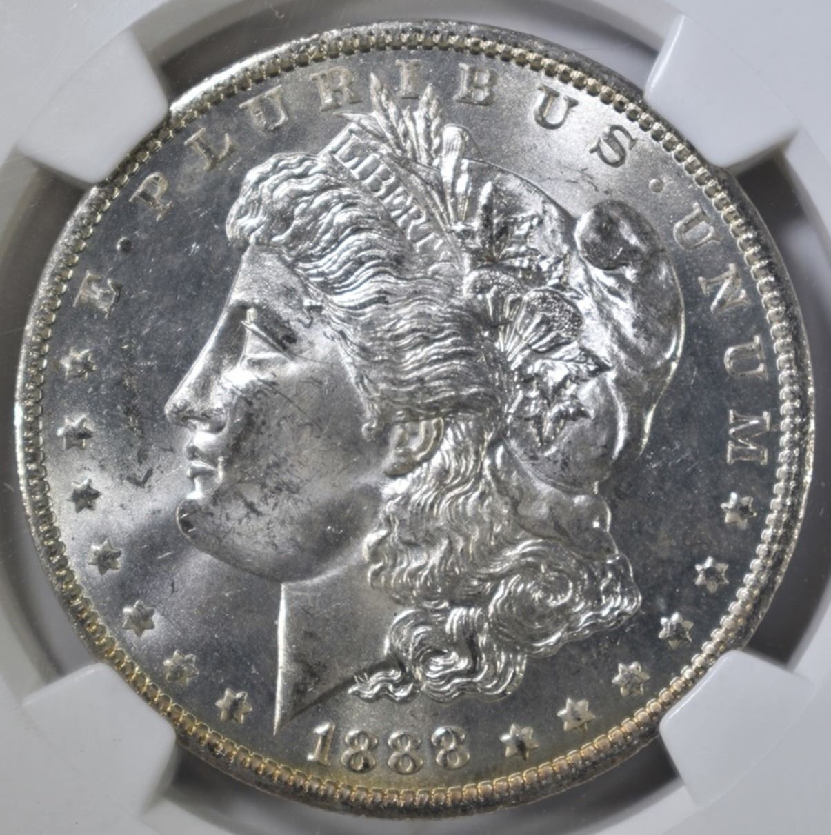 1888-O MORGAN DOLLAR NGC MS-64