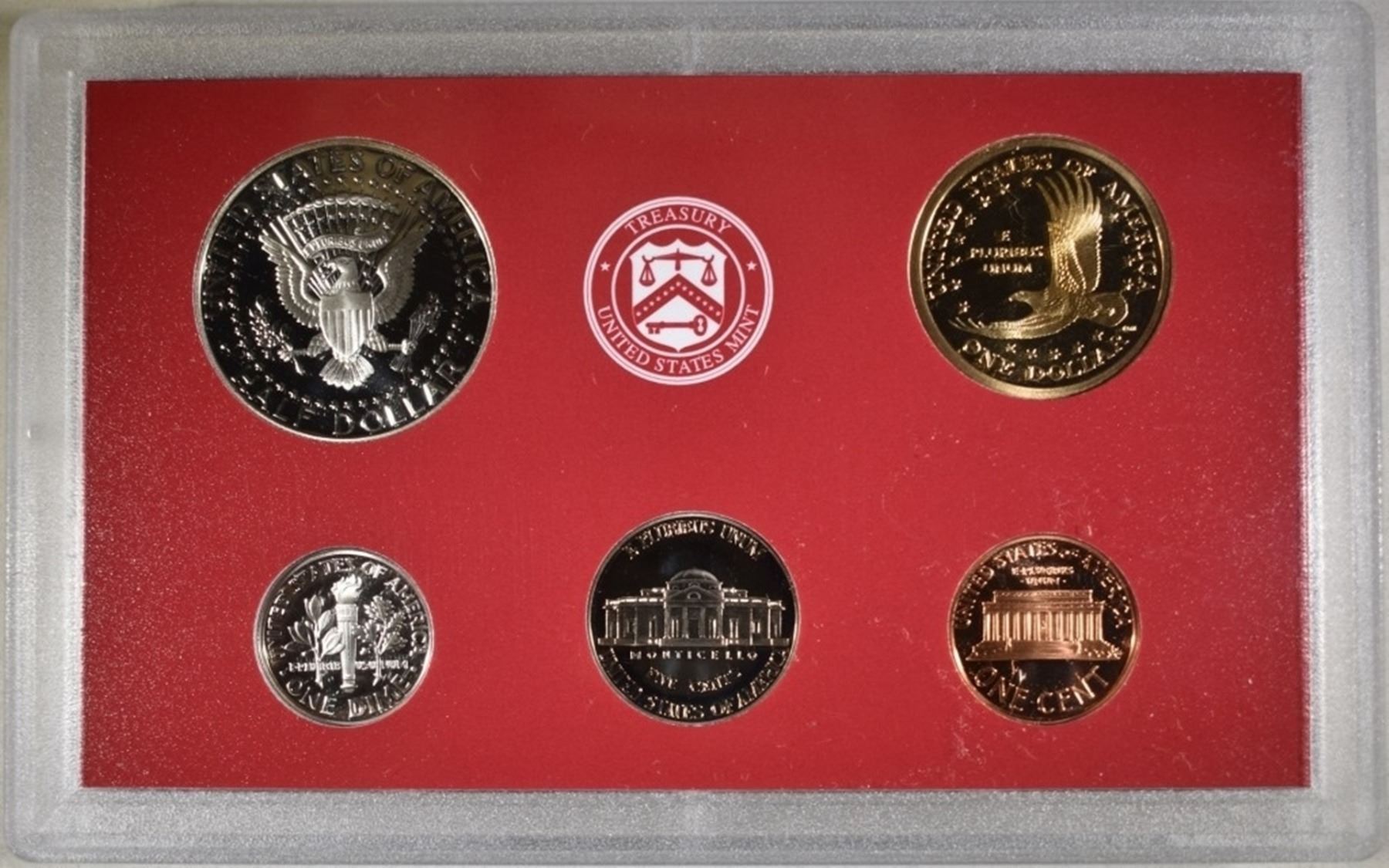 2001 & 02 U.S. SILVER PROOF SETS ORIG PACKAGING