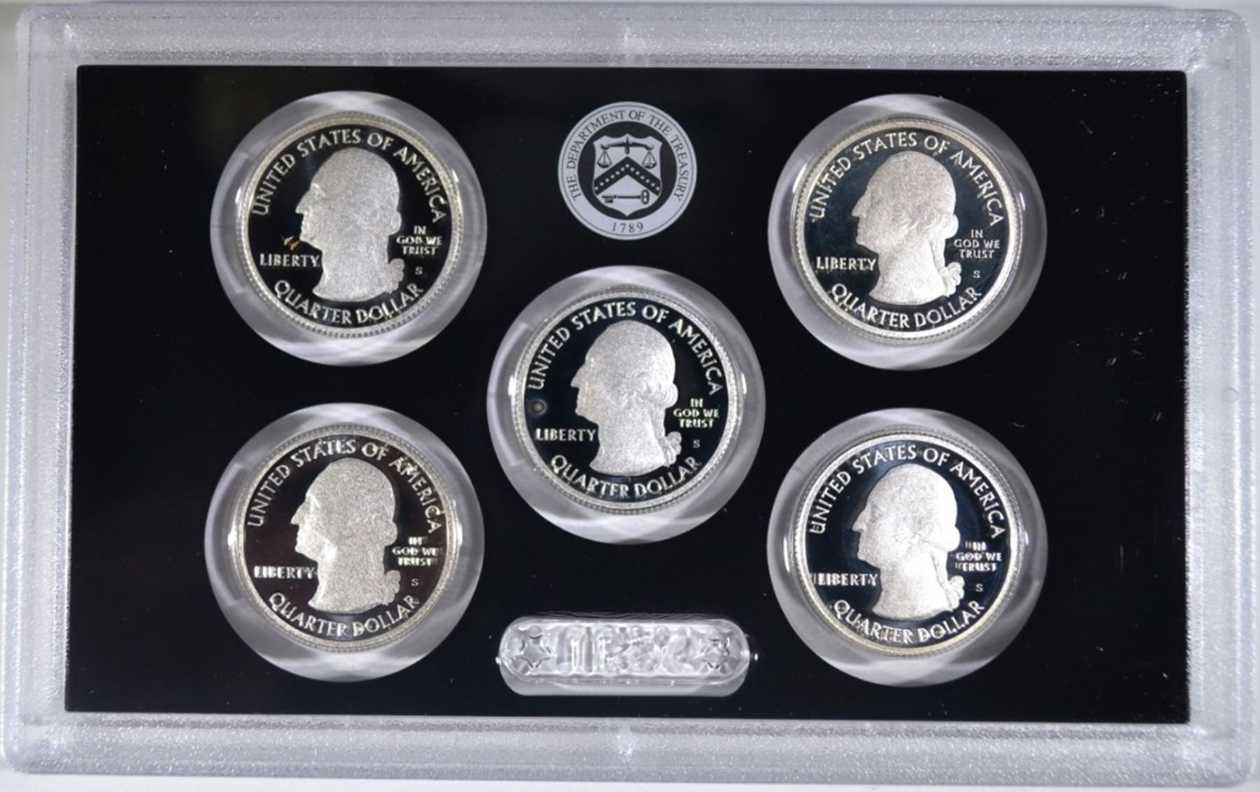 2012 SILVER PROOF SET IN BOX W/ COA