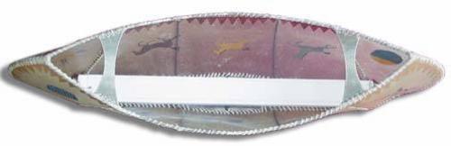 Rawhide Canoe Ceiling Light Fixture