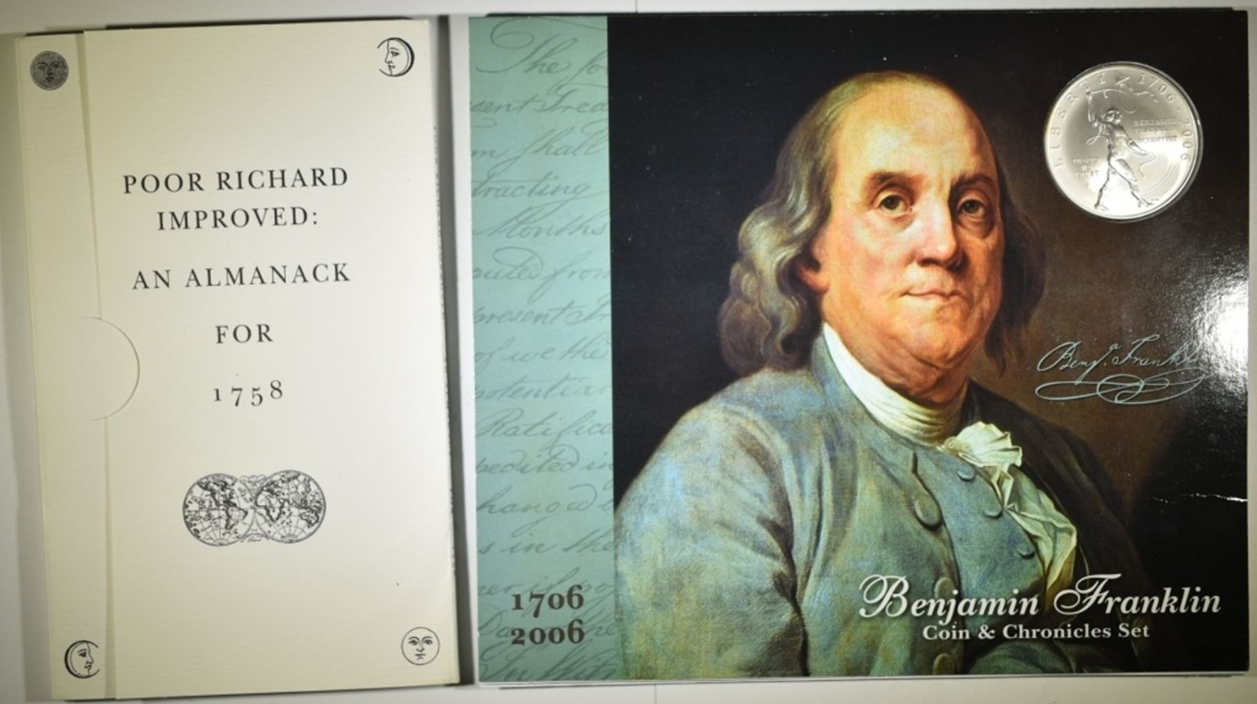 2006 BEN FRANKLIN COIN & CHRONICLES SET