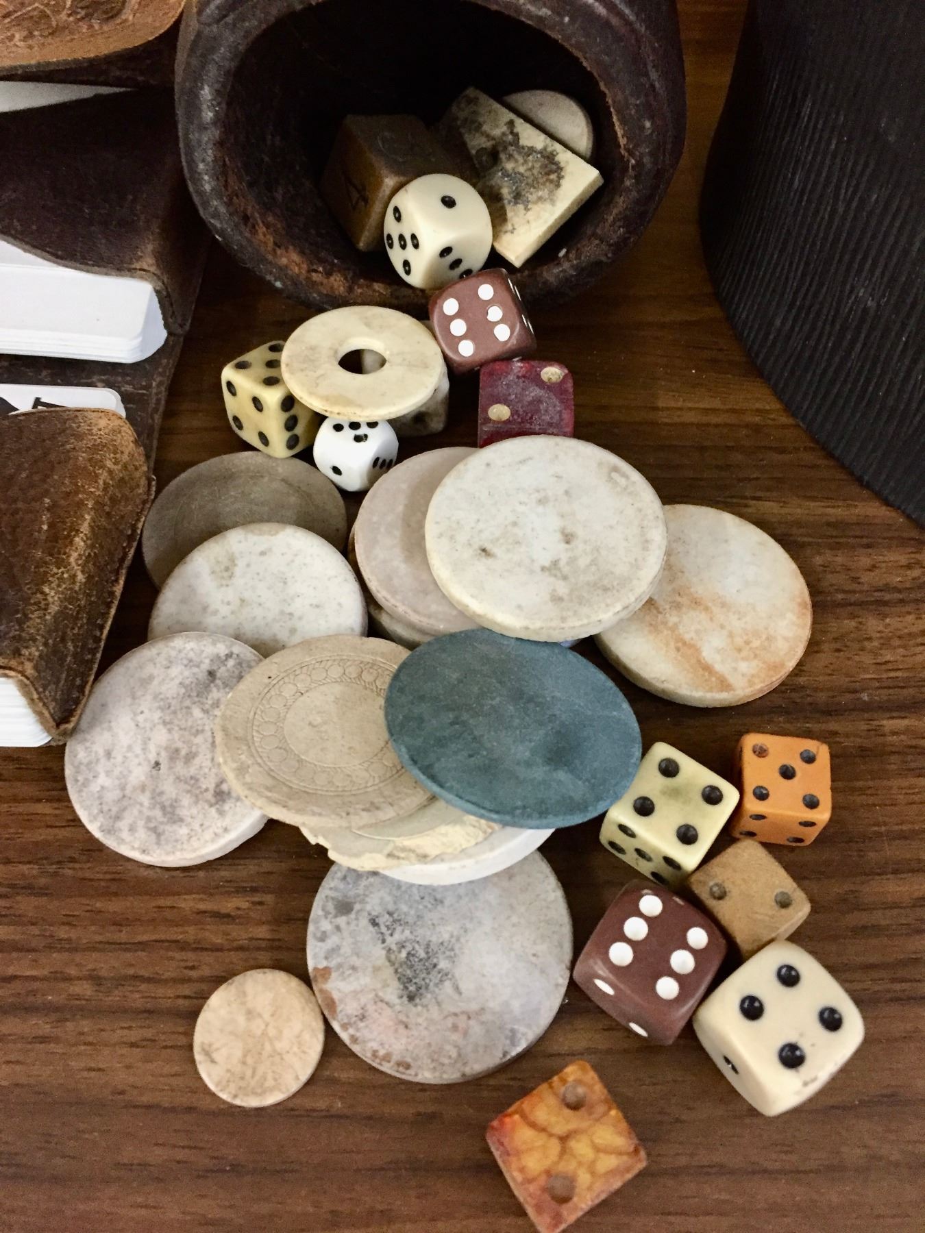 Vintage and Antique Gambling Items