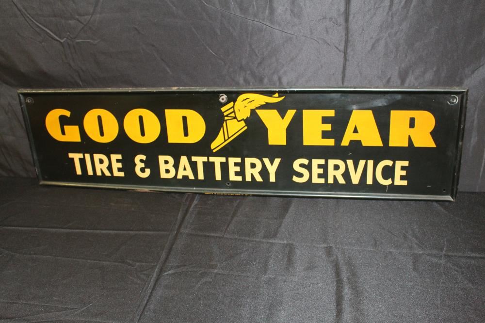 GOOD YEAR TIRE BATTERY SERVICE SIGN
