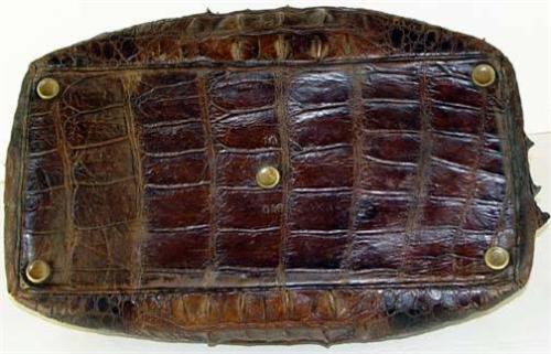 Antique Alligator Skin Doctors Bag