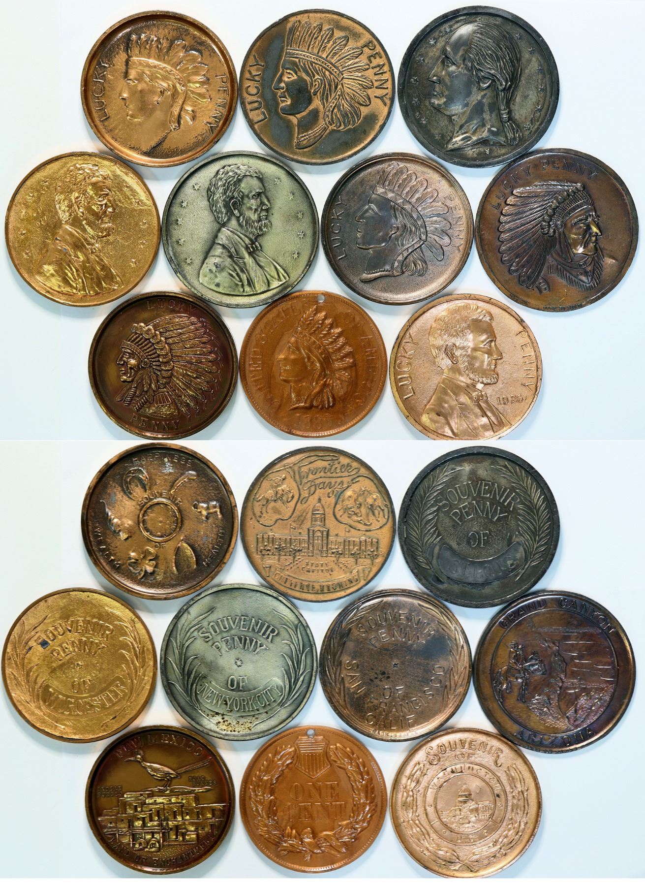 Souvenir Giant Penny Collection 112789 souvenir-giant-penny-collection-112789