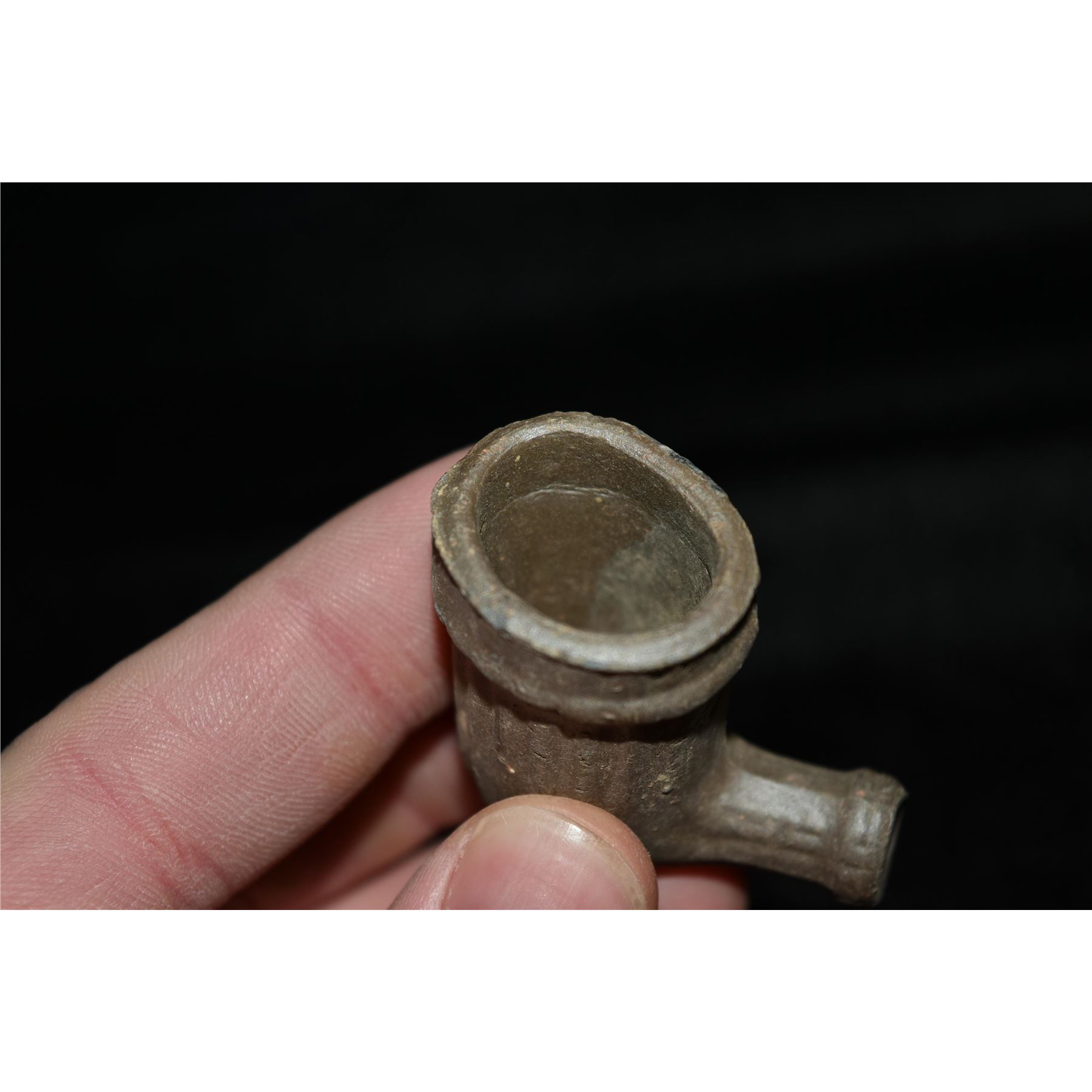 1 1/2" Historic Pipe, Made of Clay, Ohio