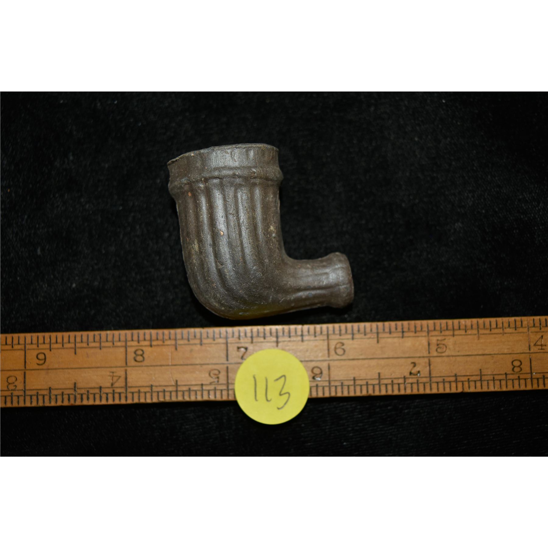 1 1/2" Historic Pipe, Made of Clay, Ohio
