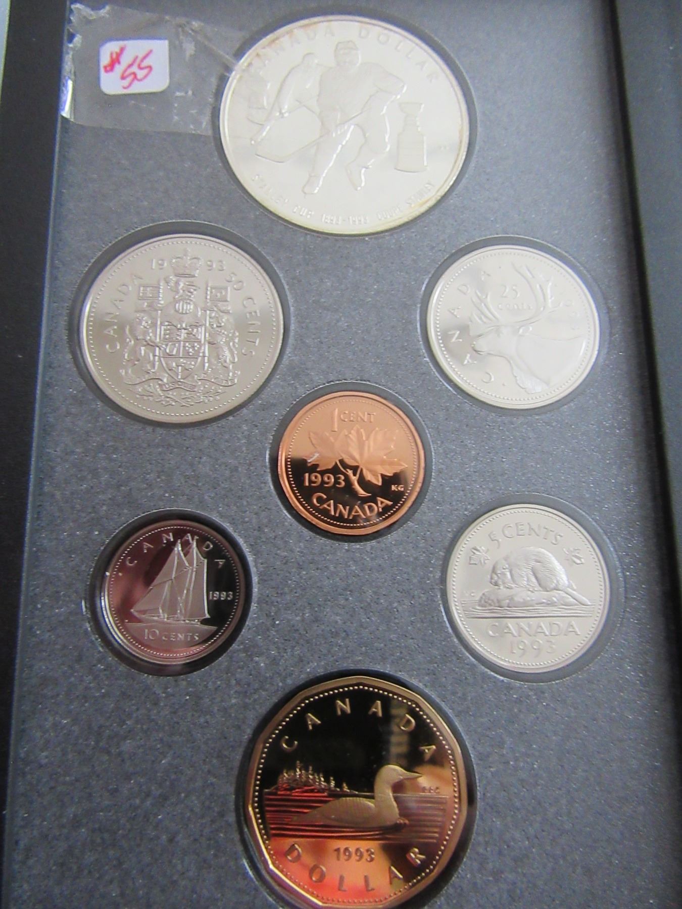 1993 PROOF CASED CANADA MINT COIN SET