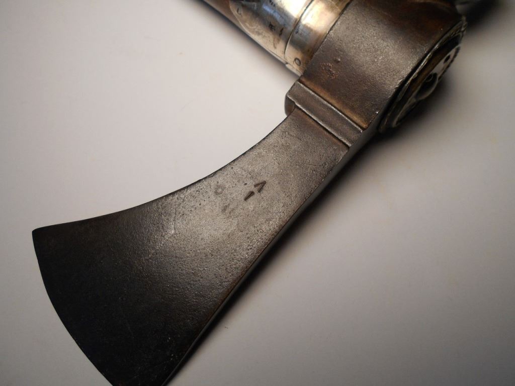 Cherokee Silver Presentation Pipe Tomahawk c. 1810