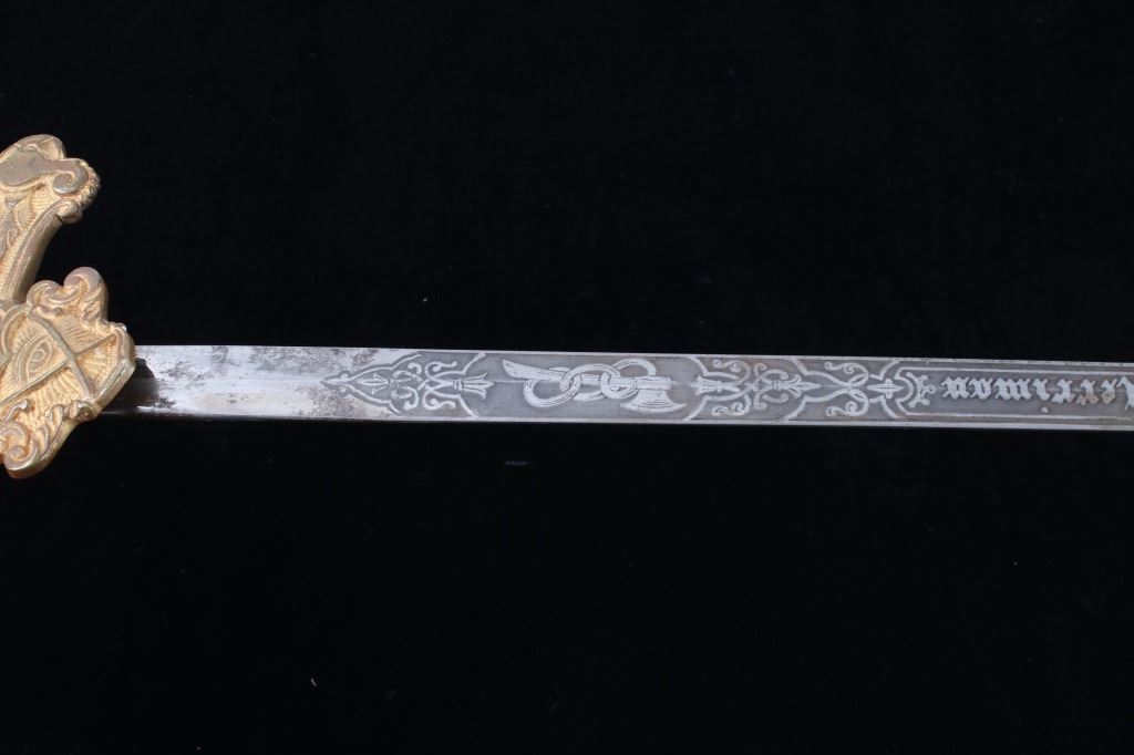 Pettibone Bros. Fraternal Order Ceremonial Sword
