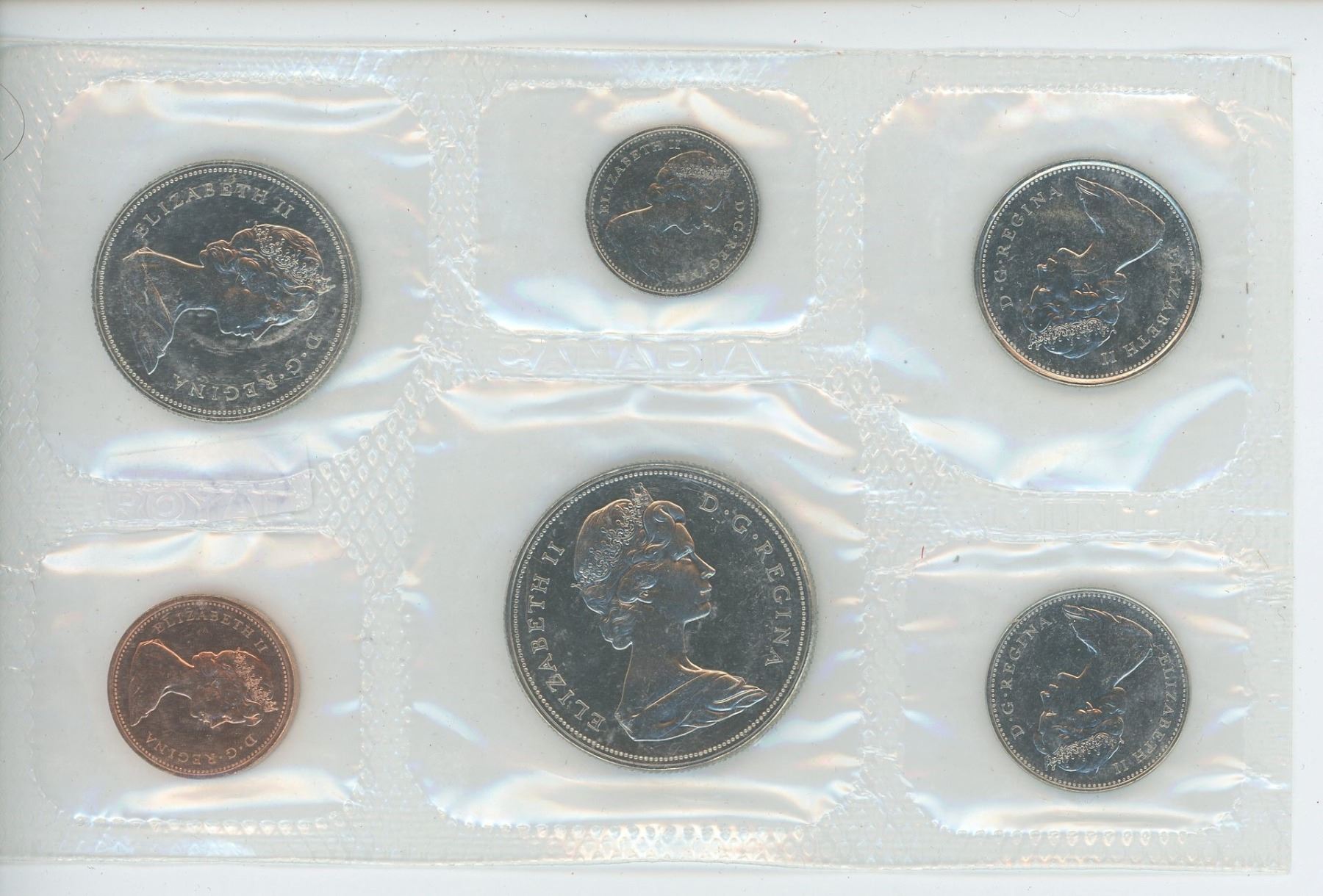 1970 CANADIAN UNCIRCULATED COIN SET - Schmalz Auctions