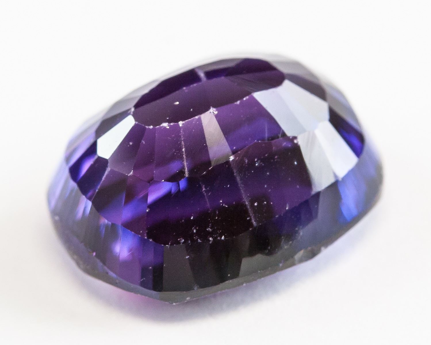 12.00ct Oval Cut Purple Musgravite Gemstone GGL