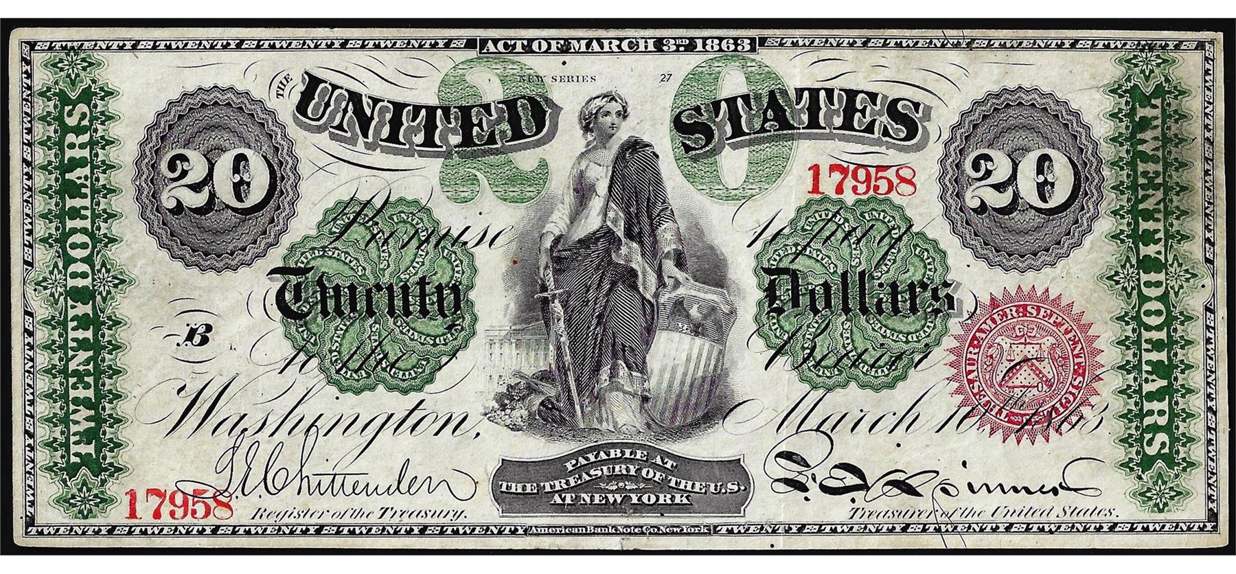 1863 20 Legal Tender Note 1863-20-legal-tender-note