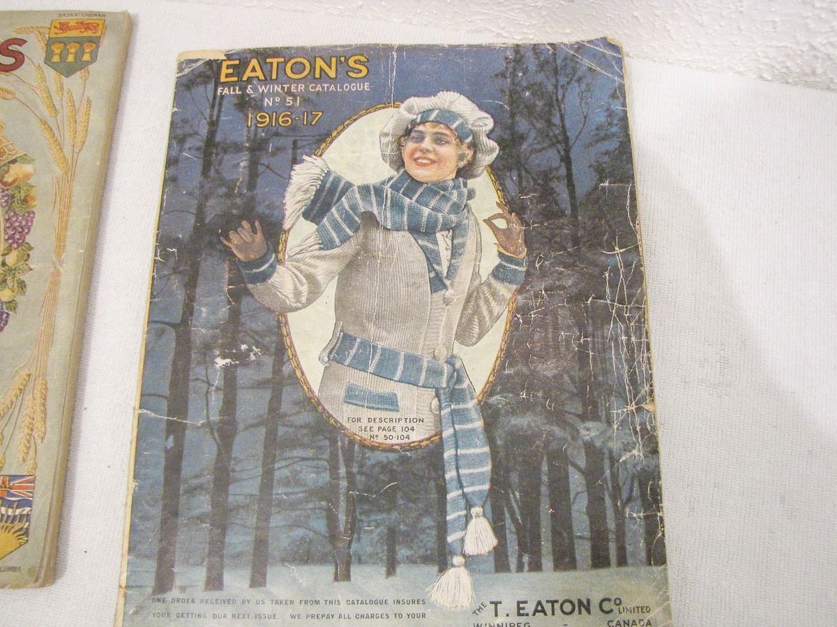1914-1915 & 1916-1917 Original Eaton's Catalogues