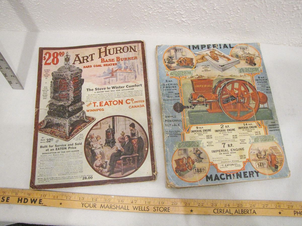 1914-1915 & 1916-1917 Original Eaton's Catalogues