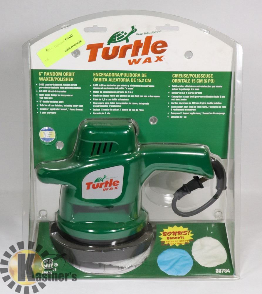 TURTLE WAX 6" RANDOM ORBIT WAXER/POLISHER