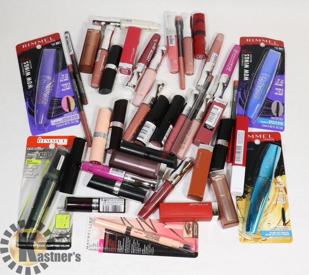 BAG OF ASSORTED MAKEUP.