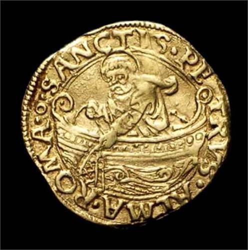 Papal middle age coins - gold -Sisto IV
