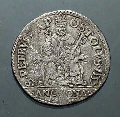 Papal coins - Paolo IV (1555-1559) - Te